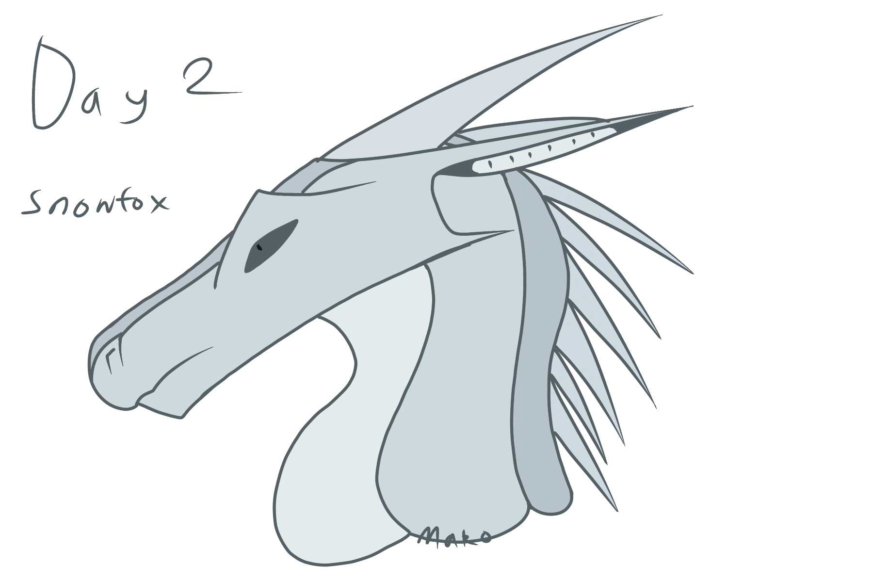 Dragon-a-day snowflake | Fandom