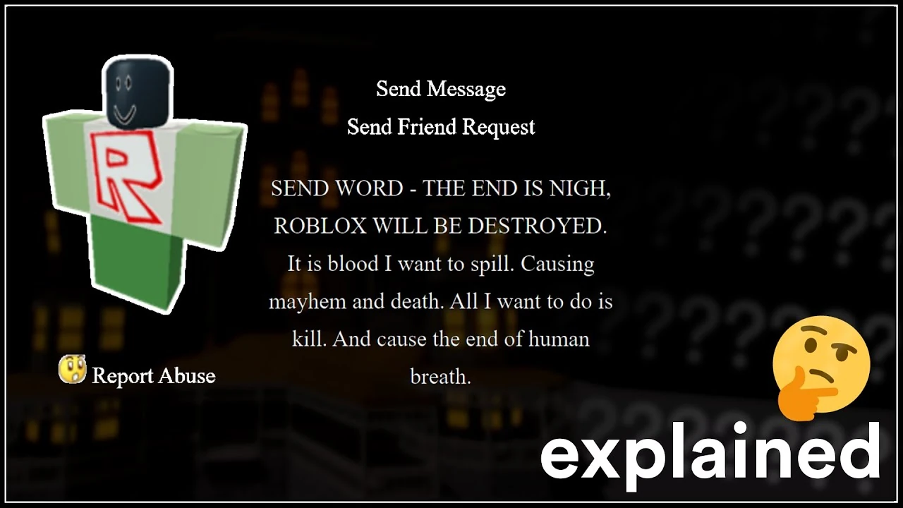 Would this be the first roblox myth? | Fandom