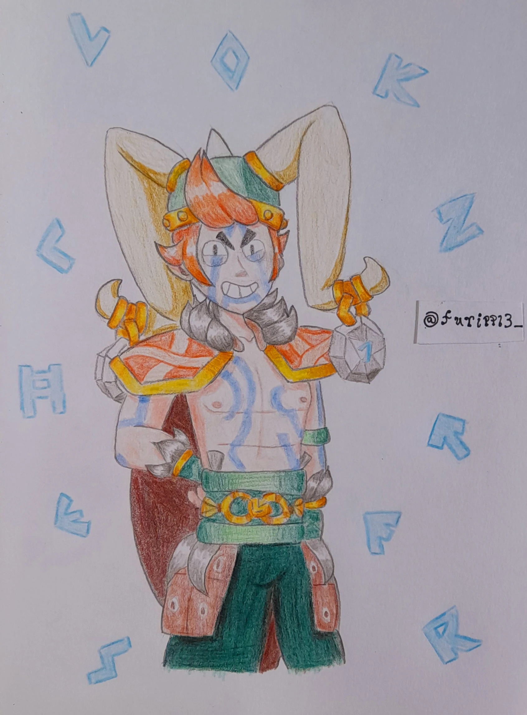 Loki Chester fanart 🪨🐏⚡ | Fandom