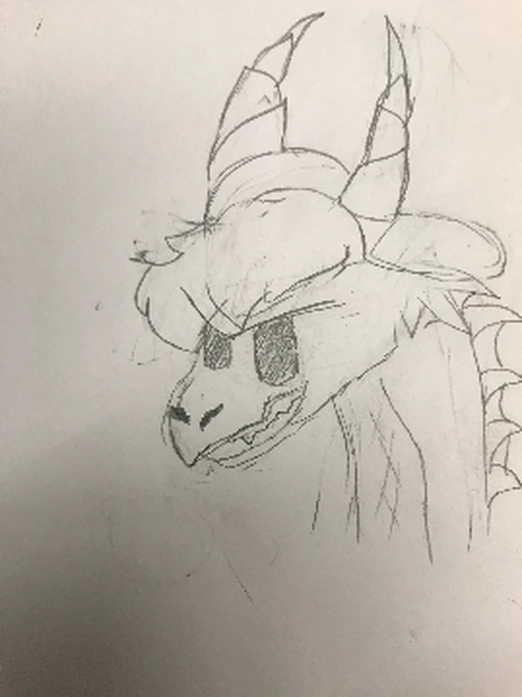 I don't know what to title this but it's a Dragon BF drawing I made ...