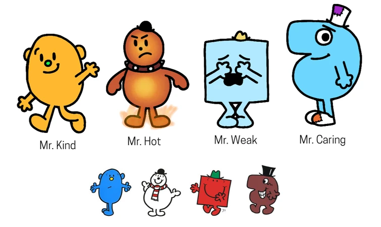 I made some opposites of some Mr. Men | Fandom