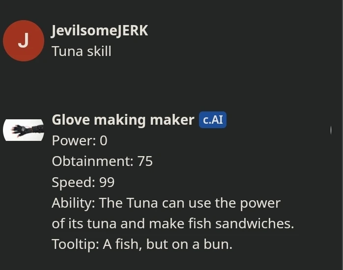 I made a working ai that makes your glove ideas | Fandom