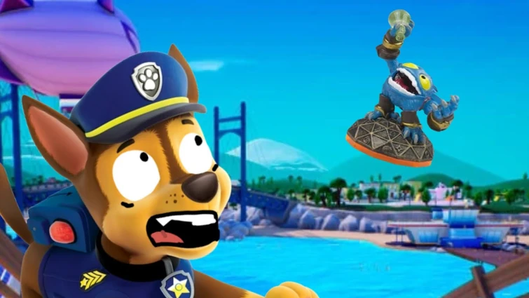 Chosed the Skylander Pop Fizz over the PAW Patrol pup | Fandom