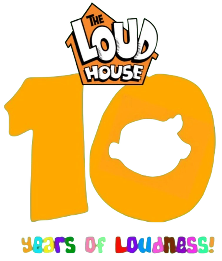 Here are the logos I made to celebrate the 10th anniversary of The Loud ...