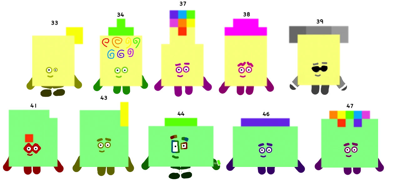 Extra Predictions for the 10 new characters I wanted for Numberblocks ...