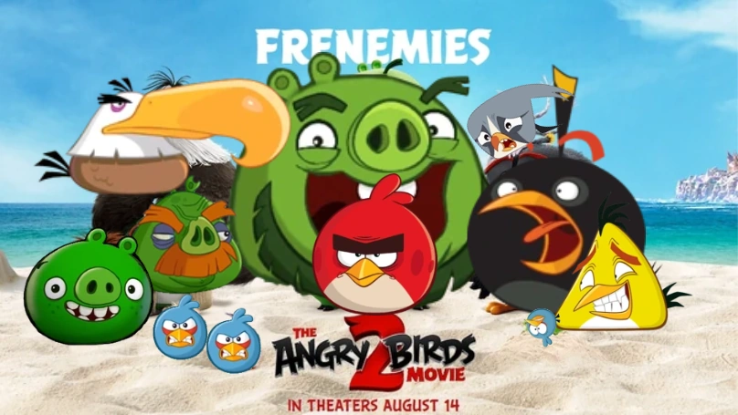 Redo of My Second Edit of Angry Birds 2 Poster | Fandom