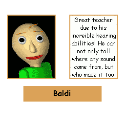 New Baldi`s poster | Fandom
