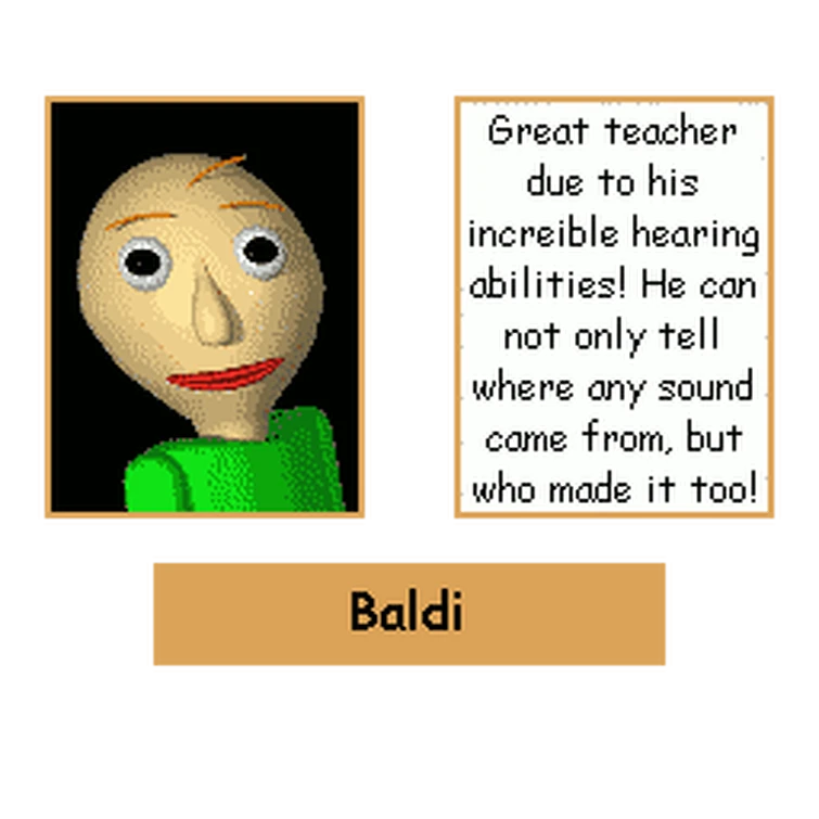 New Baldi`s poster | Fandom