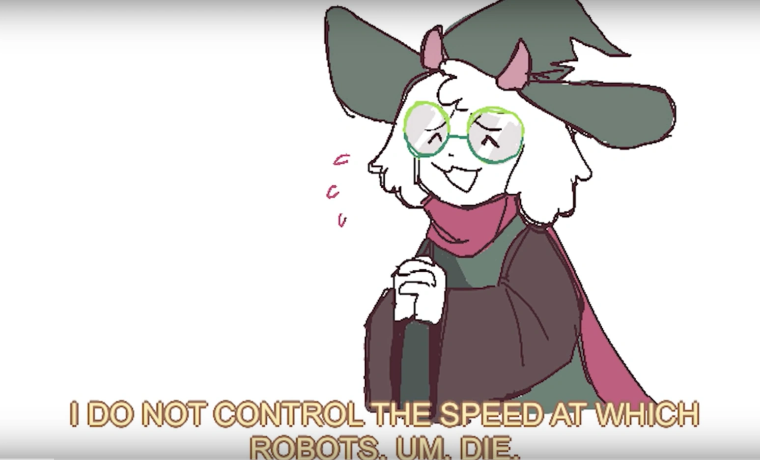 I do control the speed at which robots die! | Fandom