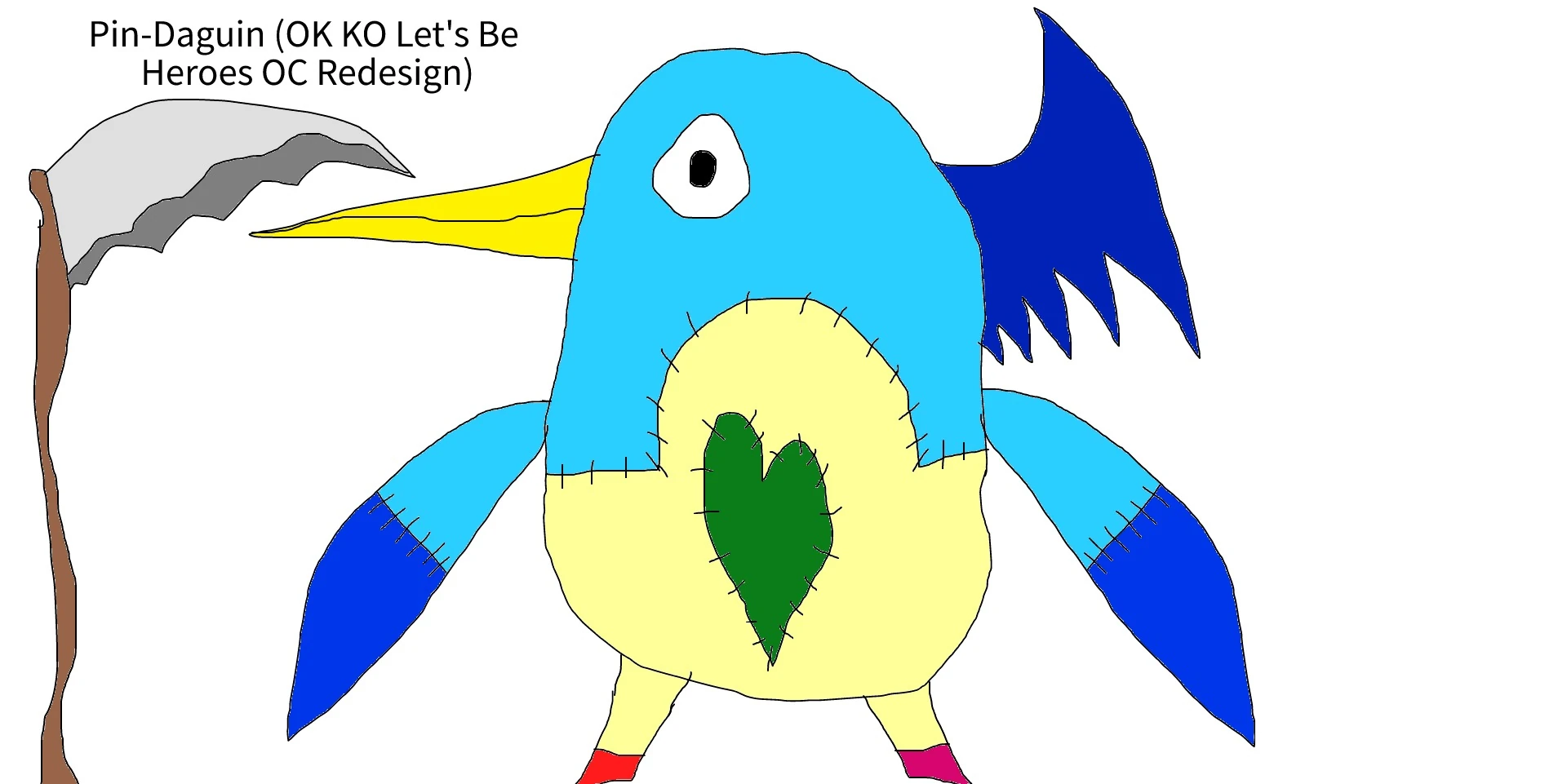 Pin-Daguin (OK KO Let's Be Heroes OC Redesign) | Fandom