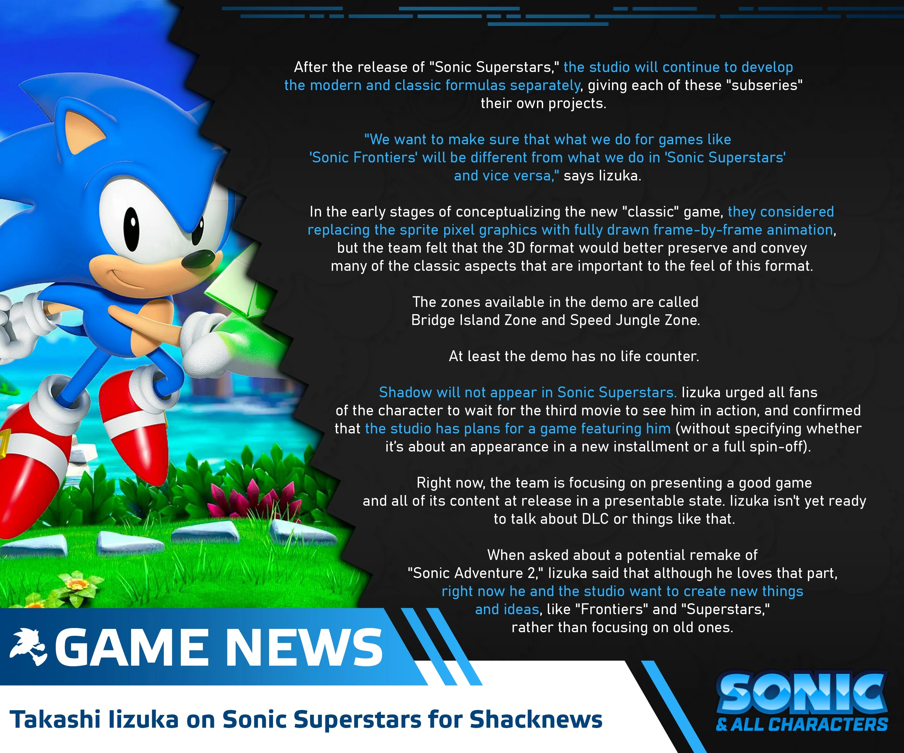 New Sonic news | Fandom