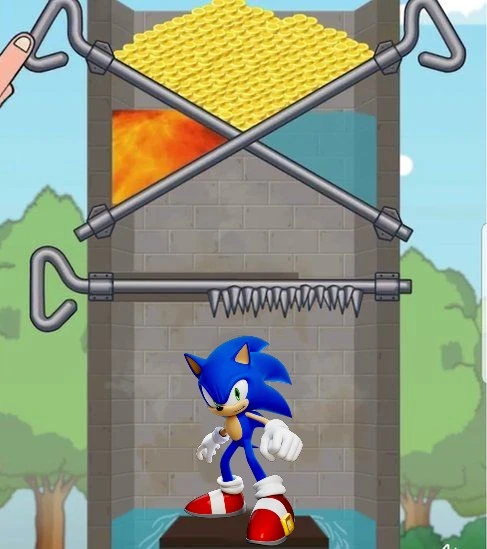 leaked image of the new Sonic game made to celebrate the 35th ...