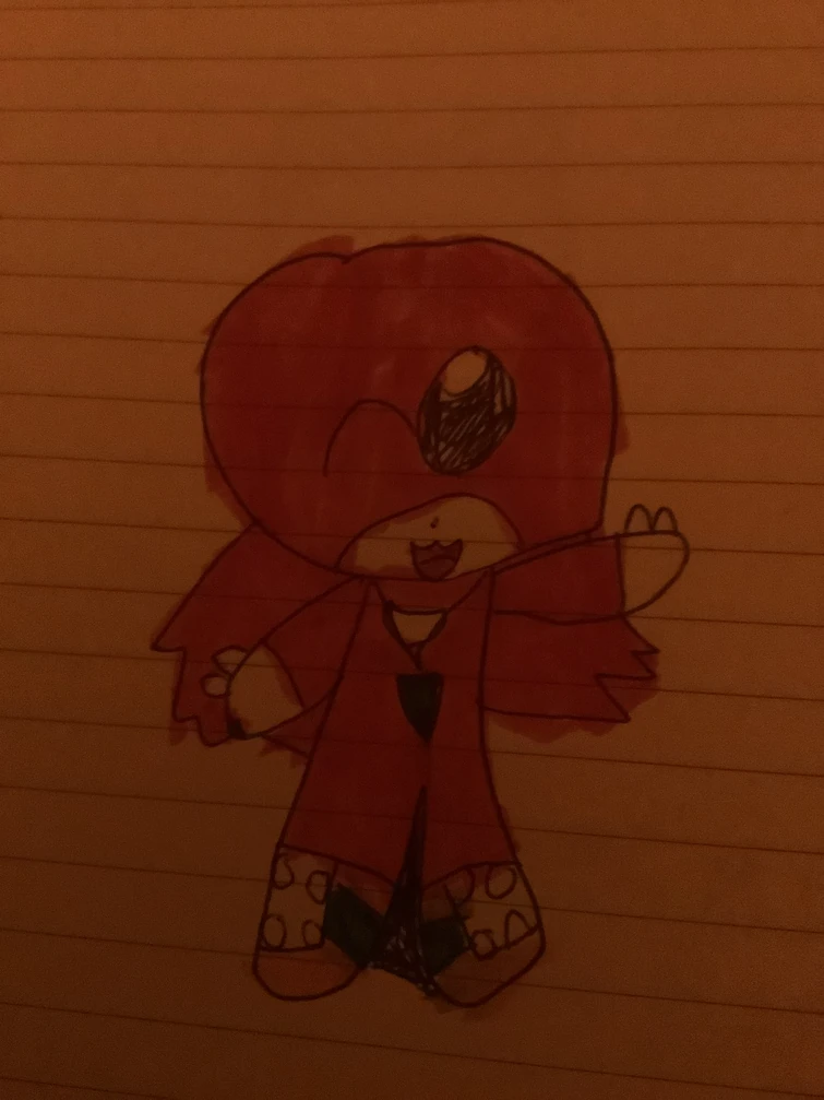 Knuckles as a smiling critter | Fandom