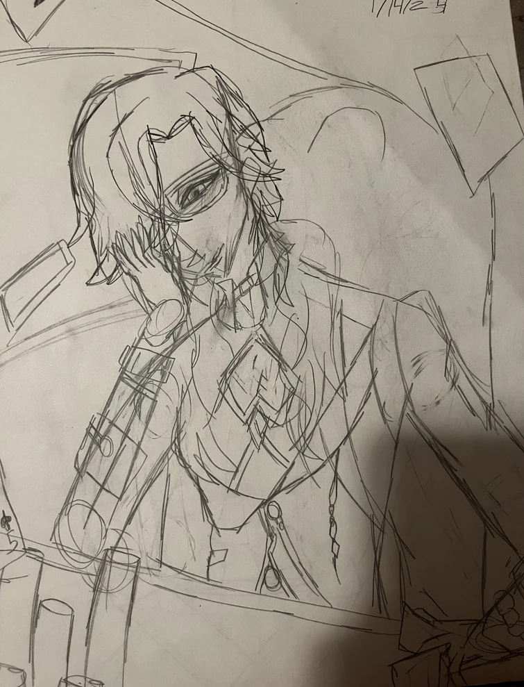 Sharing some of my Honkai drawings/scretchs | Fandom