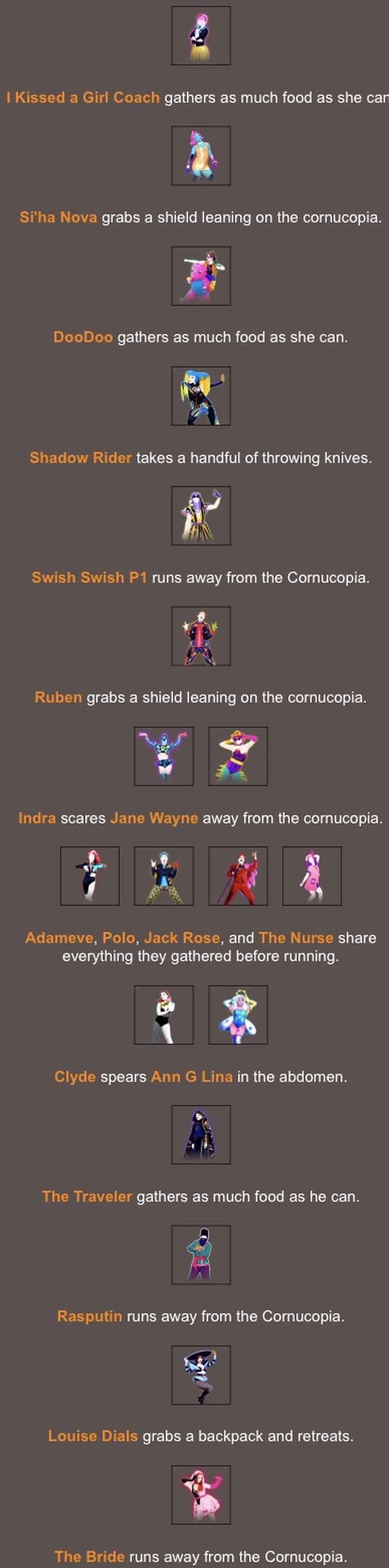 Just Dance Hunger Games Day 1 | Fandom