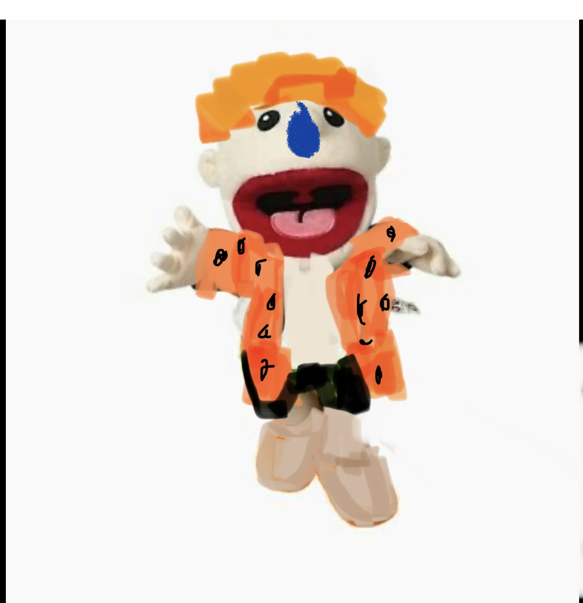 I made a Tony puppet | Fandom