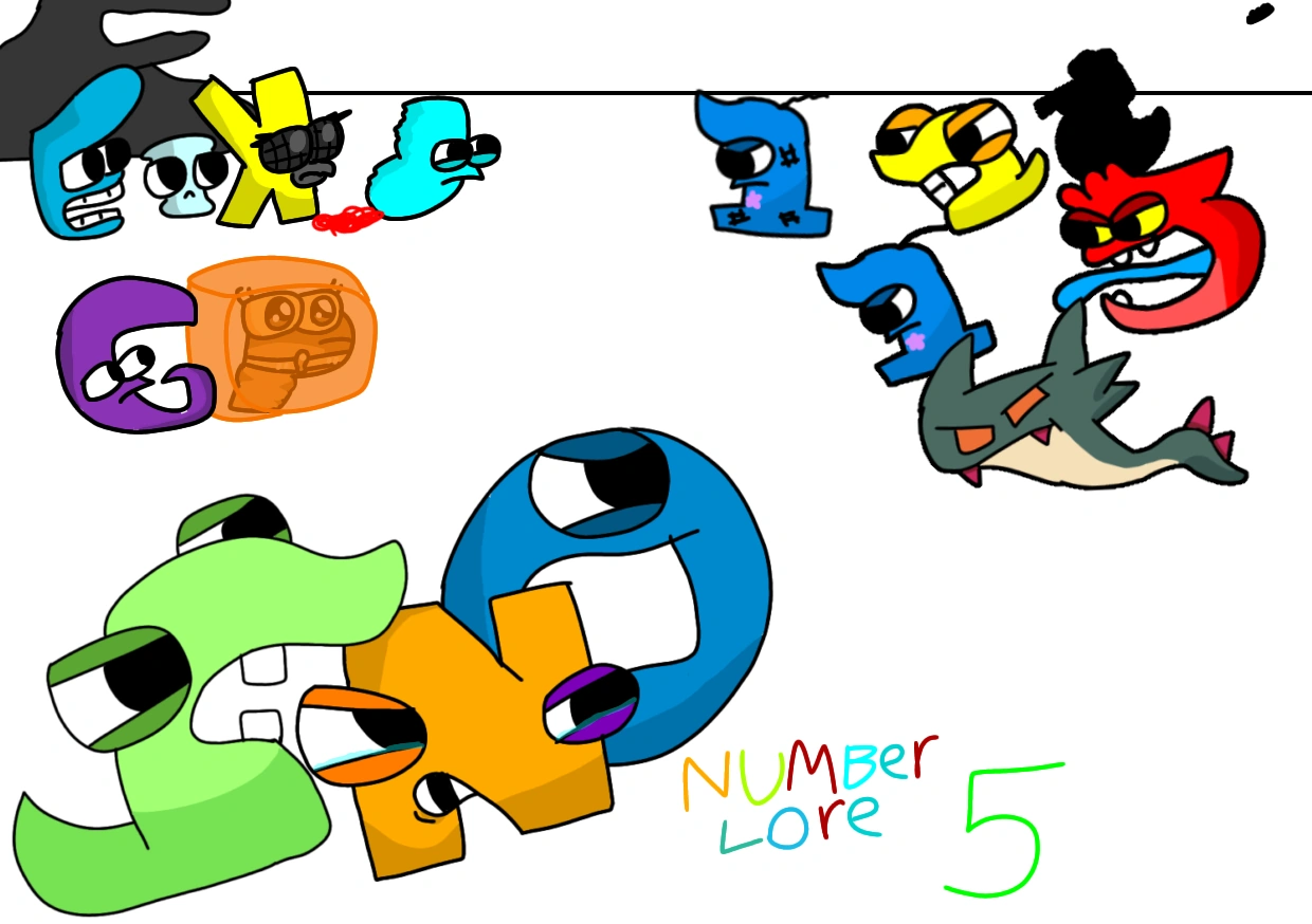 My Poster for Number Lore 5 | Fandom