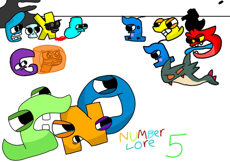 My Poster for Number Lore 5 | Fandom