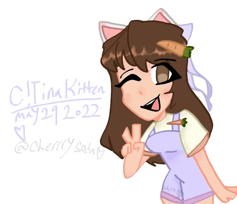 I redrew my first ever tinakitten fanart…again lol | Fandom