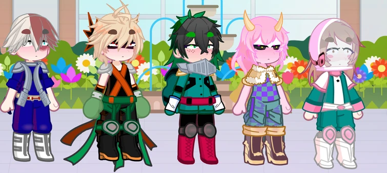 Pink check,Deku,Icy hot,Katsuki,Raccon eyes | Fandom