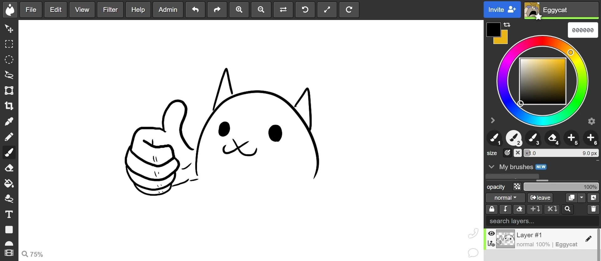 Give me Non-BC characters to draw in this big canvas. | Fandom