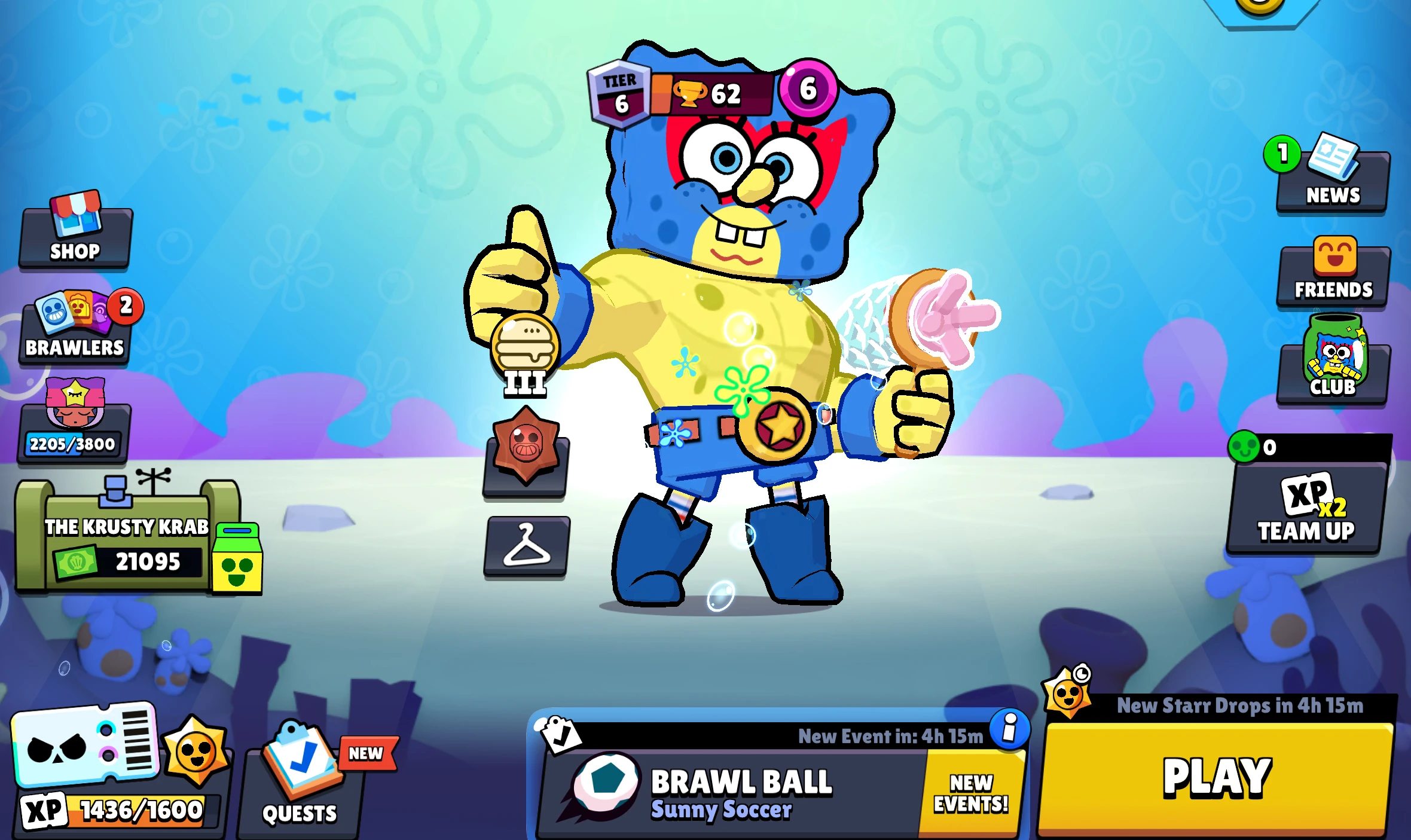 What is everyone's opinion on Spongebob X Brawl Stars? | Fandom