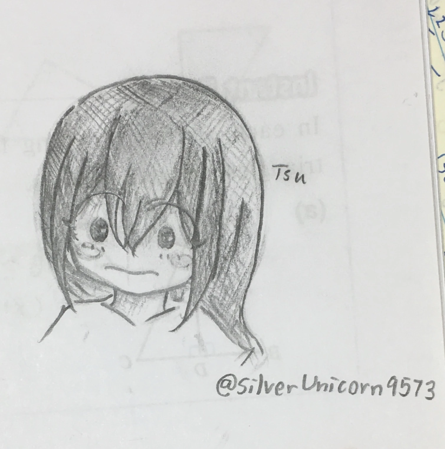 A drawing of Tsu | Fandom
