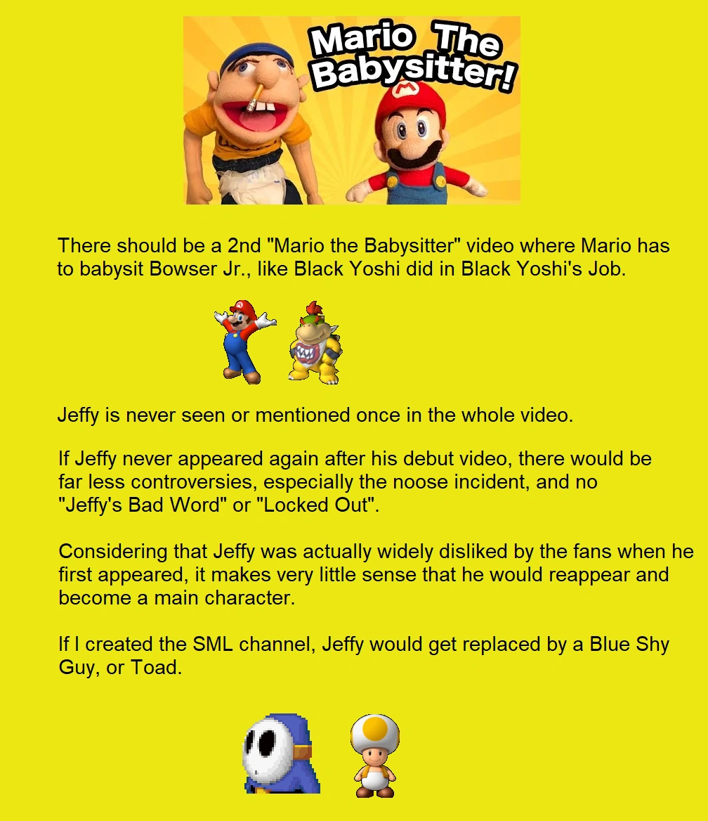 If Jeffy was only in one video. | Fandom