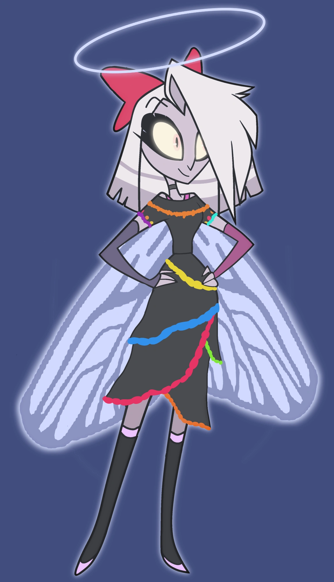 Vaggie if she was a Winner (art by me) | Fandom