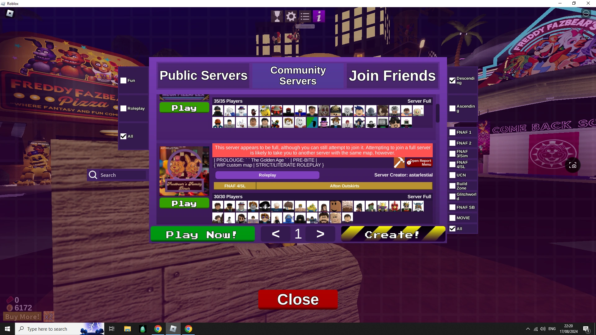 Fnaf 4 servers ig | Fandom