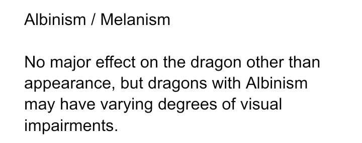 Cosmetic Trait headcanons 」 | Fandom