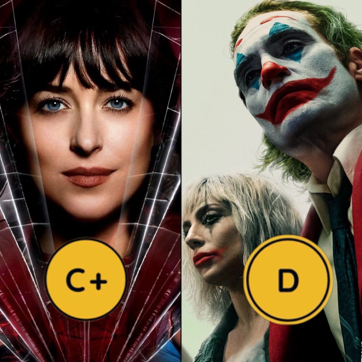 Joker 2 has a lower CinemaScore grade than Madame Web | Fandom