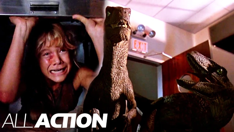 Dinopedia role plays the raptor kitchen scene from JP! | Fandom