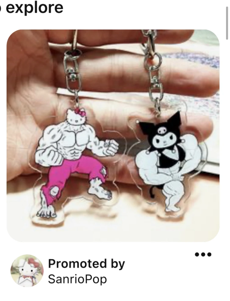 found these very.. uh.. cutecore pins in an ad | Fandom