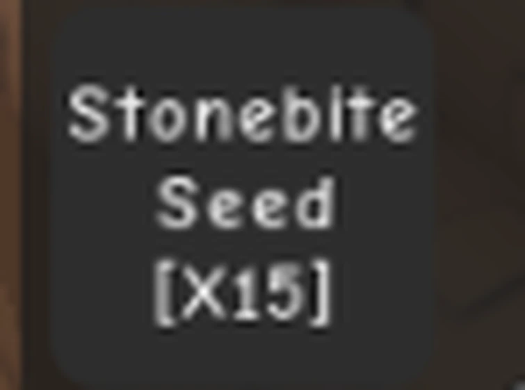 anyone need stonebite for index? | Fandom