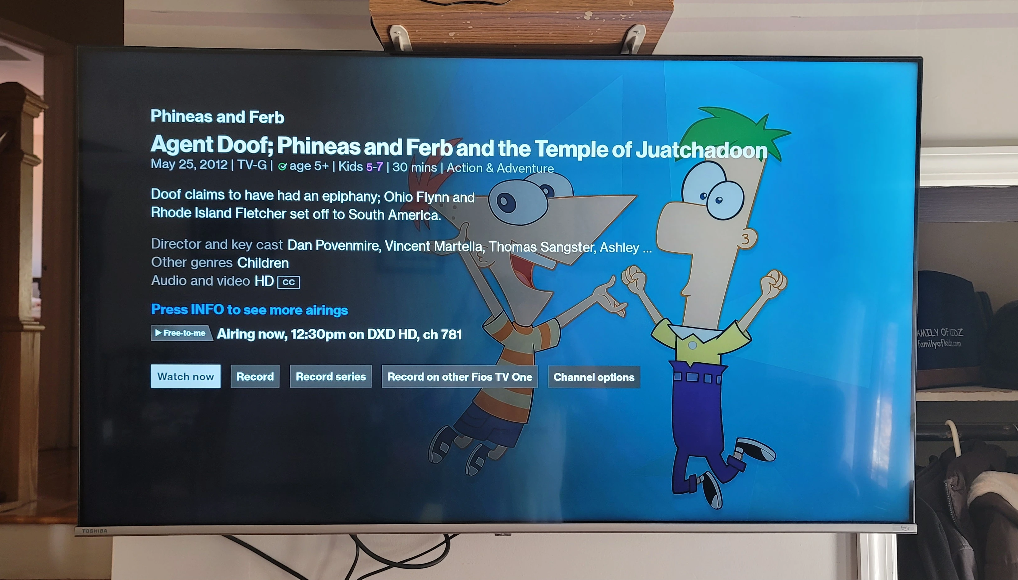 The Airdate of Agent Doof; Phineas and Ferb and the Temple of ...