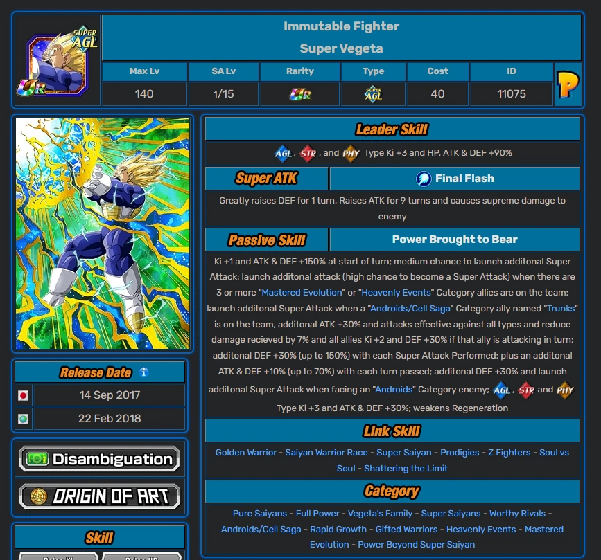 AGL Super Vegeta | Fandom