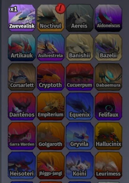 What are the most expensive creatures out of these? (Excluding the role ...