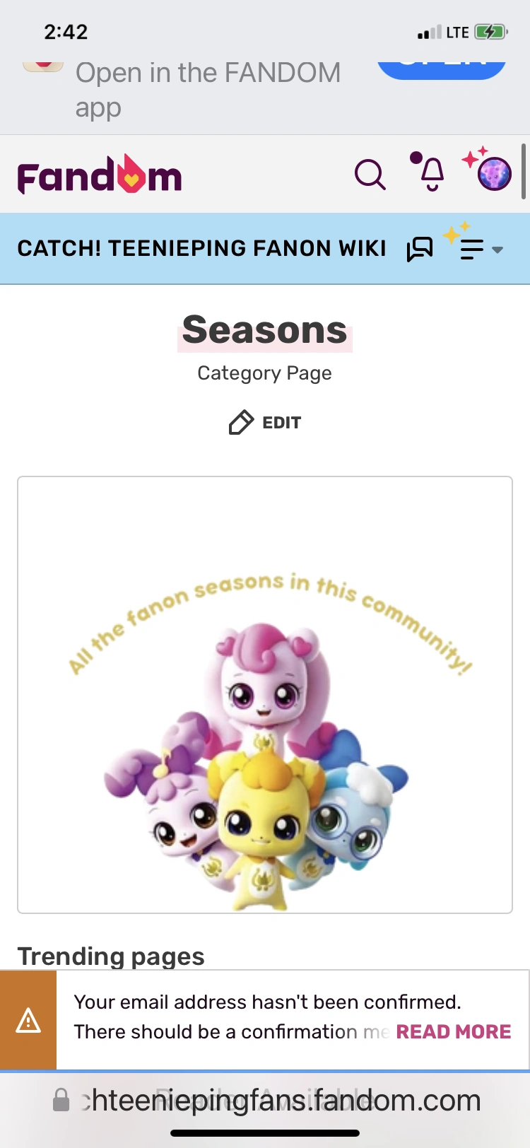 Can one of you guys add my fandom season? | Fandom