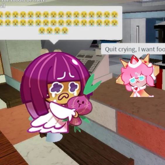 quit crying i want food | Fandom