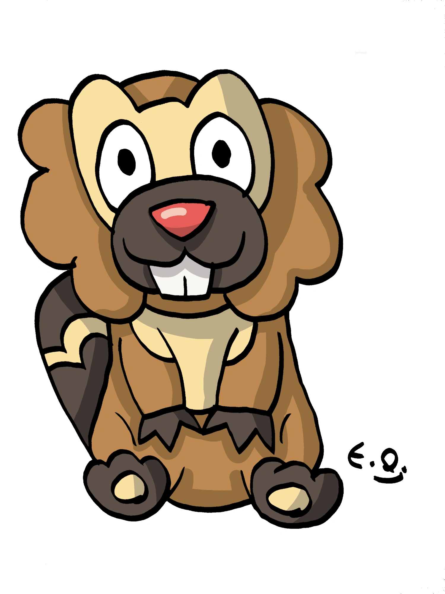 My drawing of Bibarel | Fandom