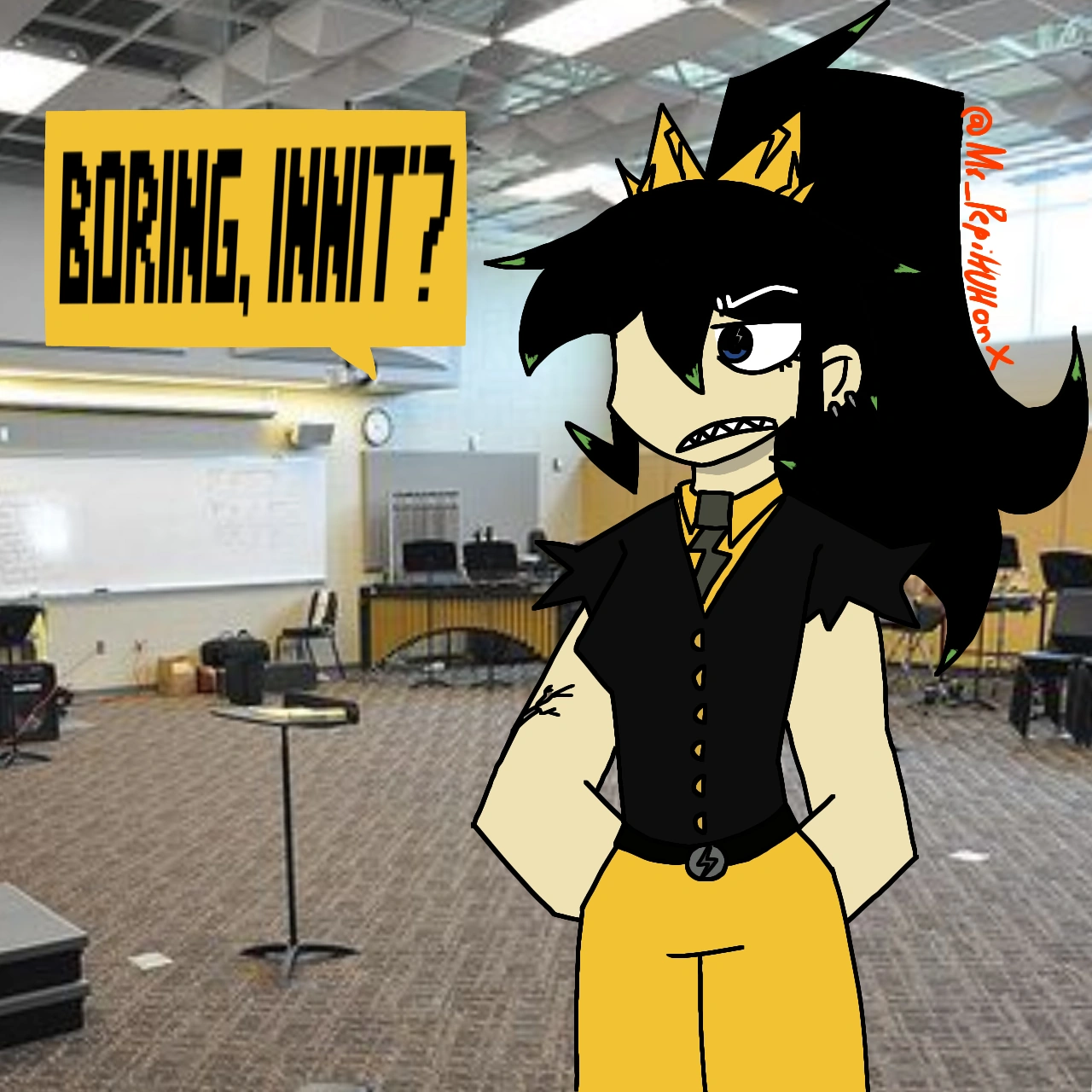 "Boring, innit'?" | Fandom