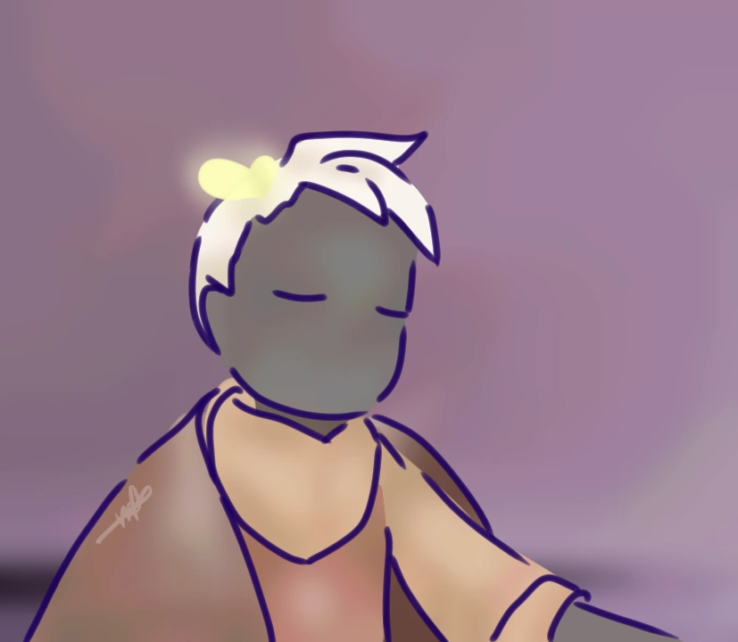 Maskless moth boi created my my sudden burst of motivation to draw even ...