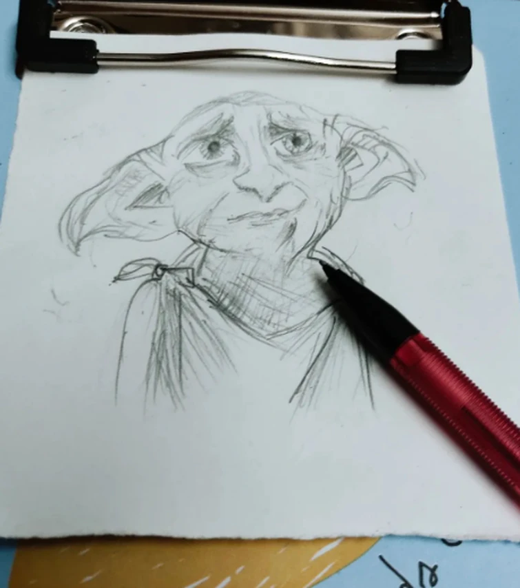 My dobby drawing :D | Fandom