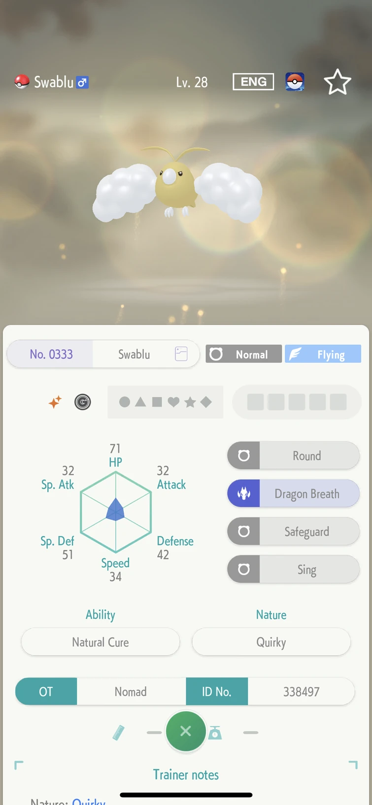 Shiny swablu curse is real | Fandom