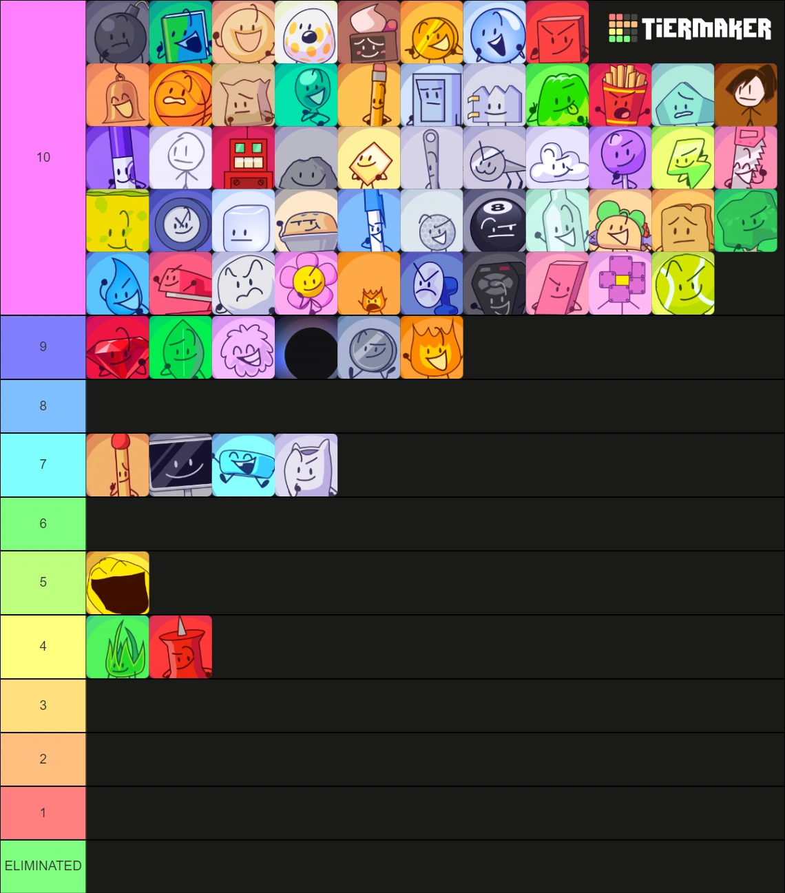 BFB 10 lives Voting #7 | Fandom