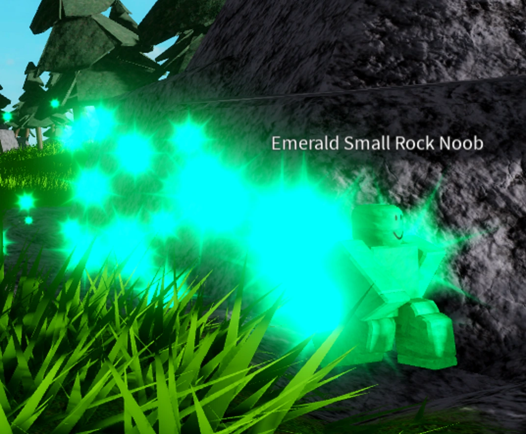 Emerald Small Rock Noob 2 | Fandom