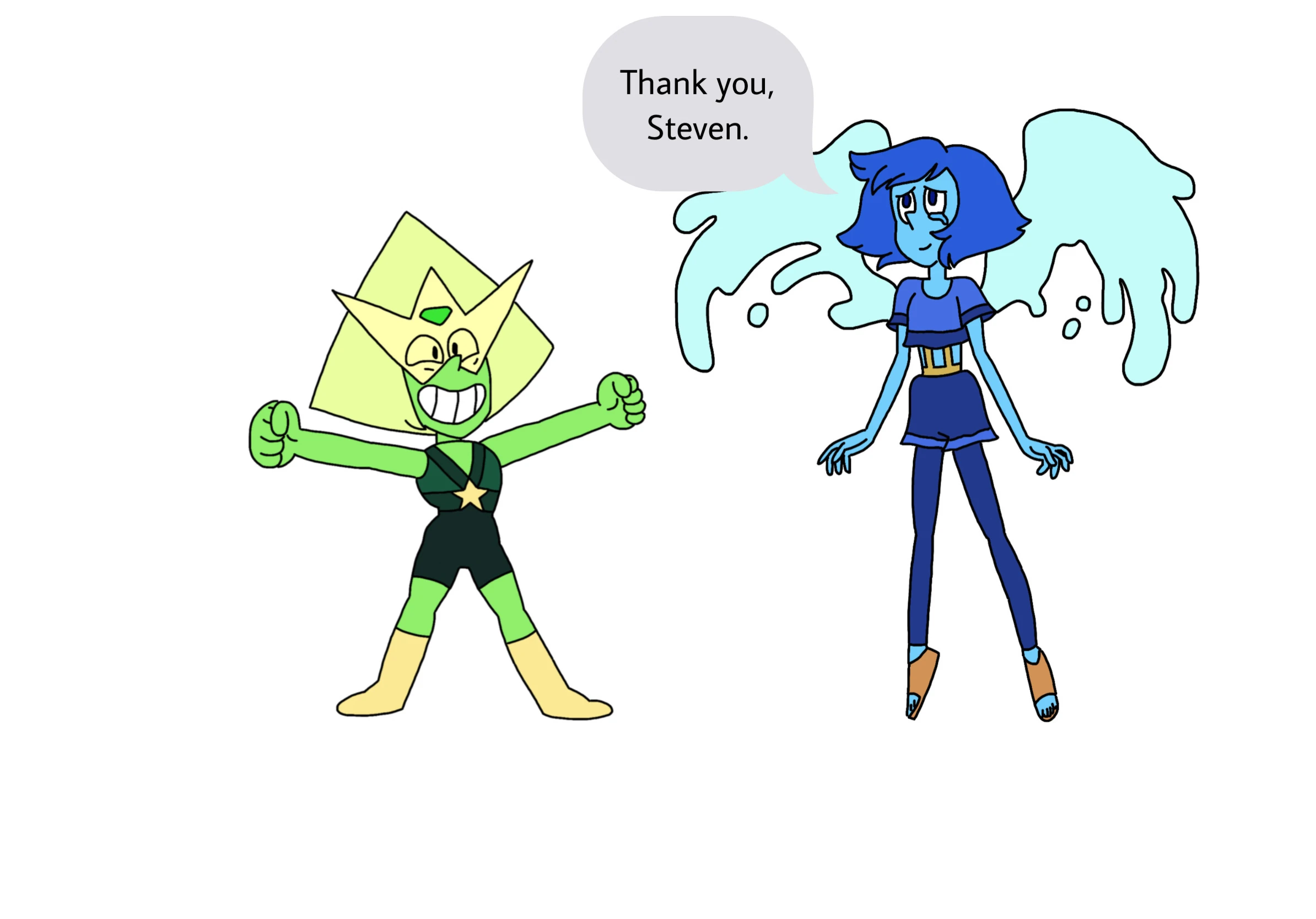 Lapis and Peridot’s New Forms | Fandom