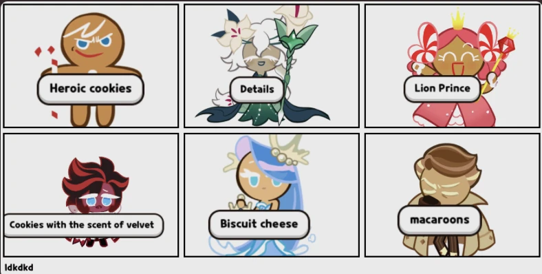 Translated cookie names | Fandom
