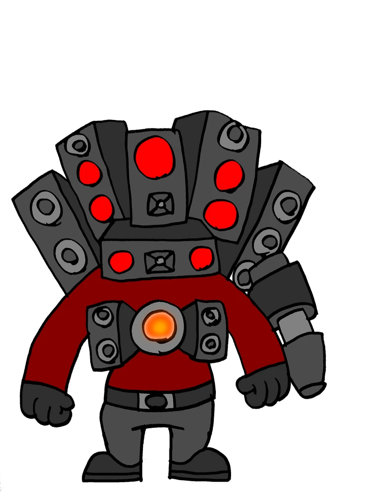 My drawing of the Titan Speakerman | Fandom